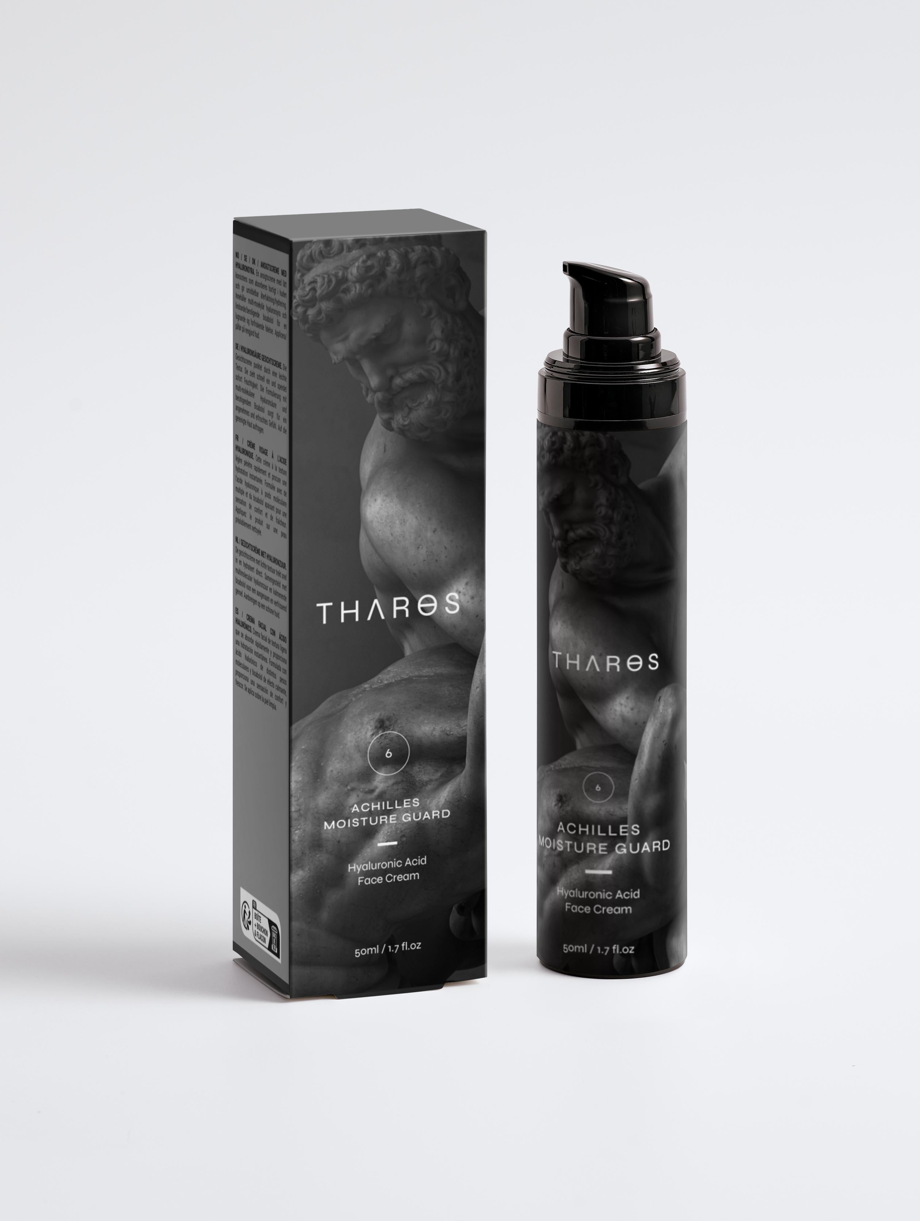 Hyaluronic Acid Face Cream - ACHILLES MOISTURE GUARD – THAROS